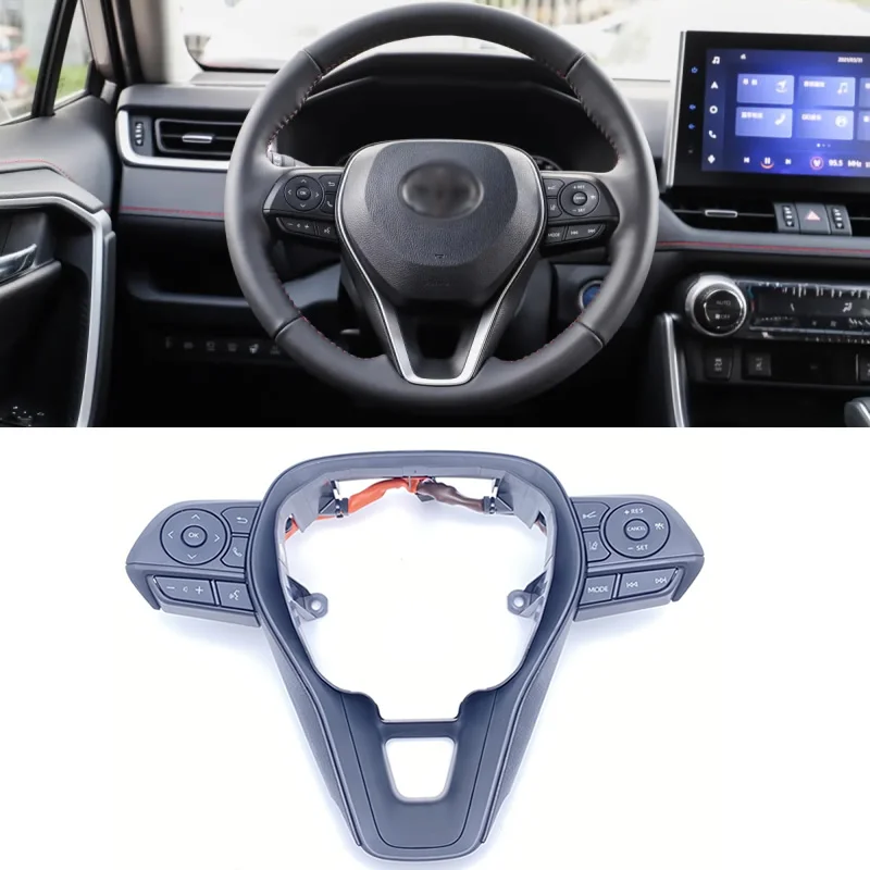 Black Remote Cruise Control Button Car Steering Wheel Control Buttons ...