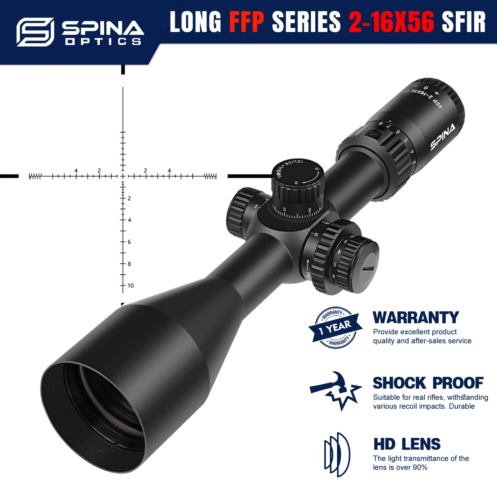 SPINA-OPTICS-HD-2-16x56-FFP-First-Focal-Plane-Scope-Side-Parallax-1-10 ...