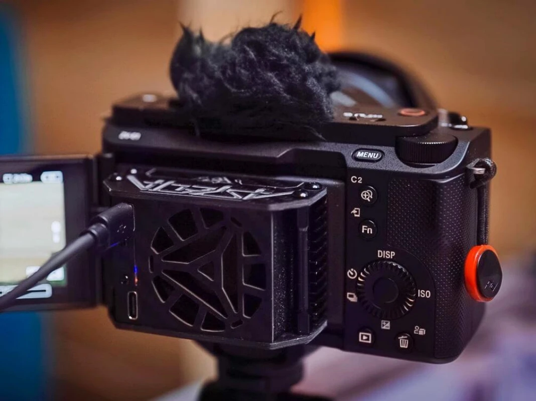 Semiconductor-Radiator-Cooling-Fan-Heat-Sink-For-Live-Broadcast-4K-Recording-A7M4-A6700-ZVE1 ...