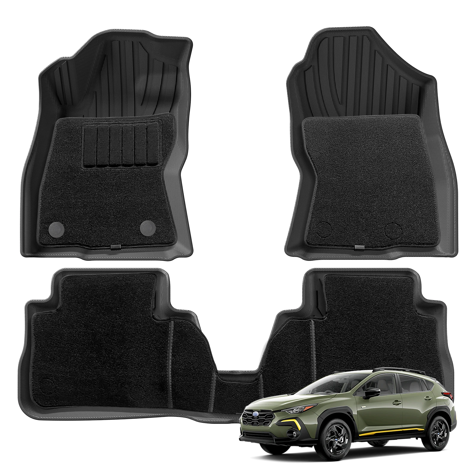 Subaru crosstrek rubber floor mats store