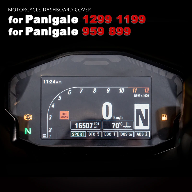Motorcycle-Dashboard-Cover-LCD-Instrument-Speedometer-Odometer-Case-For ...