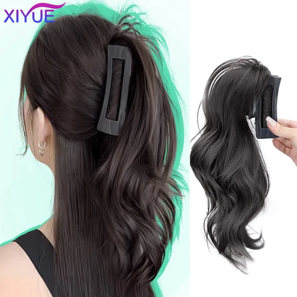 XIYUE-Wig-Braid-Sweet-Cool-Spicy-Girl-Horsetail-Net-Red-Half-Zha ...