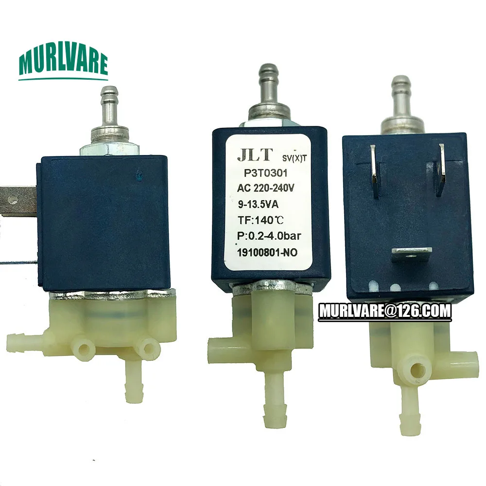2Sets AC220 240V 0.2 4Bar JLT P3T0301 2 Position 3 Way Solenoid Valve ...