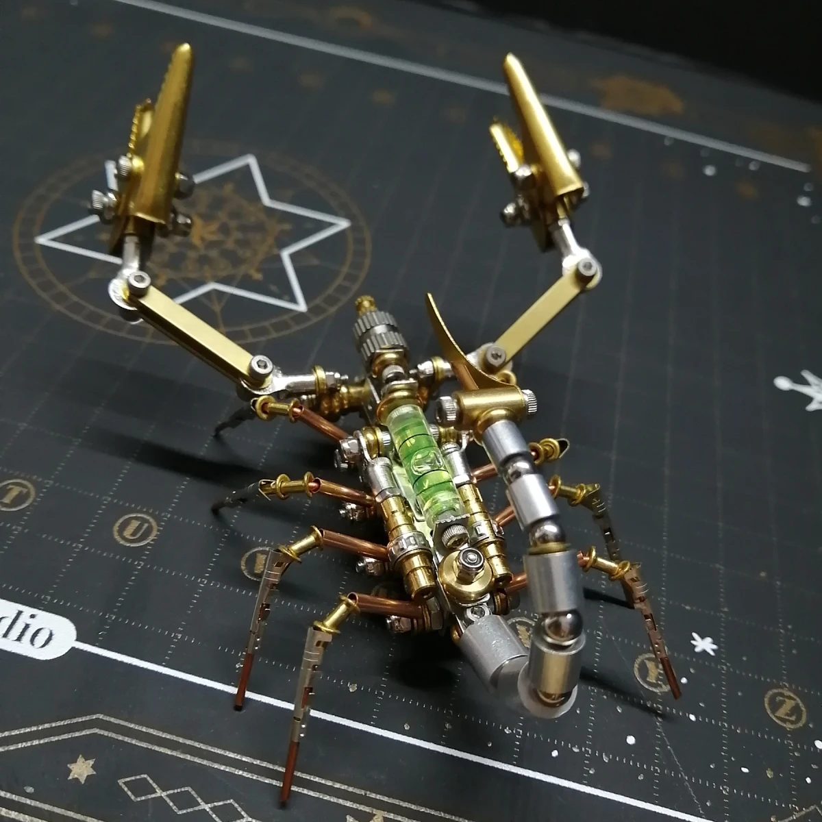 3D-Metal-Scorpion-Model-Puzzle-Kit-animais-mec-nicos-DIY-Assembly-Toy ...