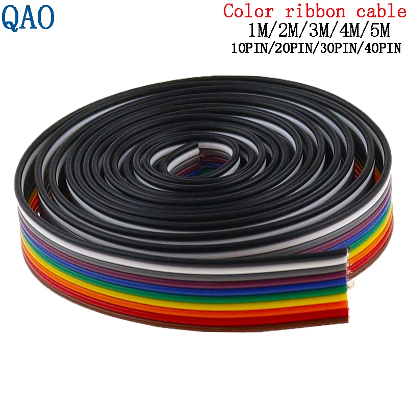 Rainbow Cable | Ribbon Cable | Cable Wire | Power Cables - 1/5meters ...
