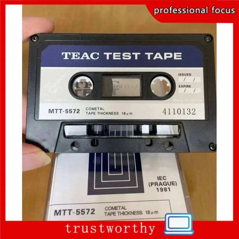 TEAC-FOR-ABEX-Mirror-Cassette-Test-Tape-TCC-901-cassette-path-checker ...