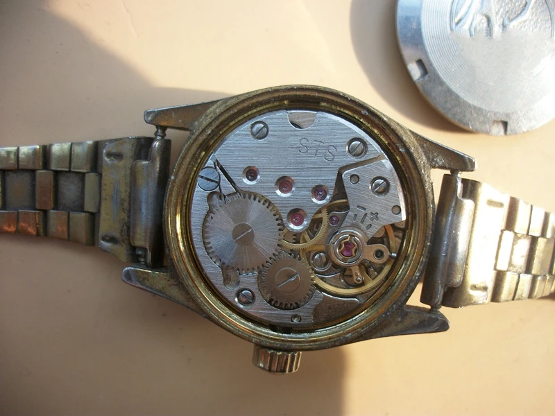 1Pcs-Used-Lady-Watch-Mechanical-Movement-Can-t-Work-Use-for-Parts ...