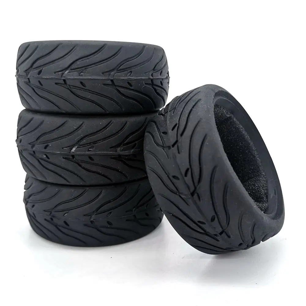 4pcs-1-10-On-Road-Car-Soft-Tires-65mm-High-Grip-Rubber-Tyre-Sponge ...