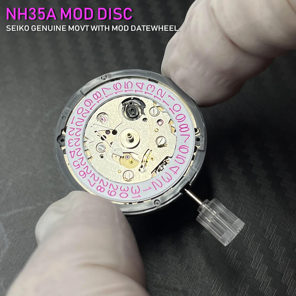 Modification-Japan-NH35-Movement-with-Modified-Color-Disc-Wheel-Red ...