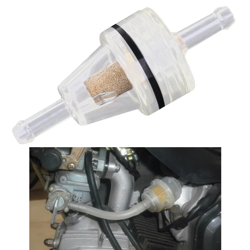 Professional Motorcycle Oil Filter Inline Gas Fuel Filter Universal ...