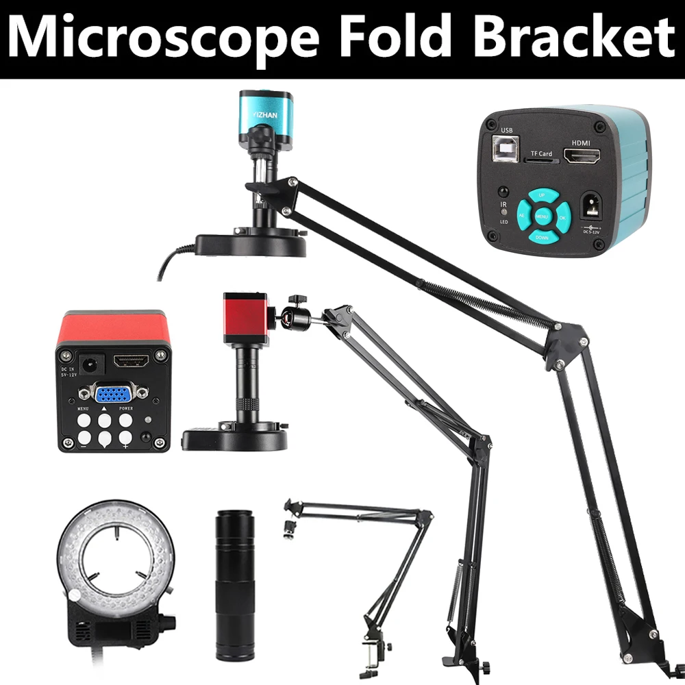 Yizhan-HDMI-VGA-USB-Industrial-Video-Microscope-For-PCB-Soldering ...