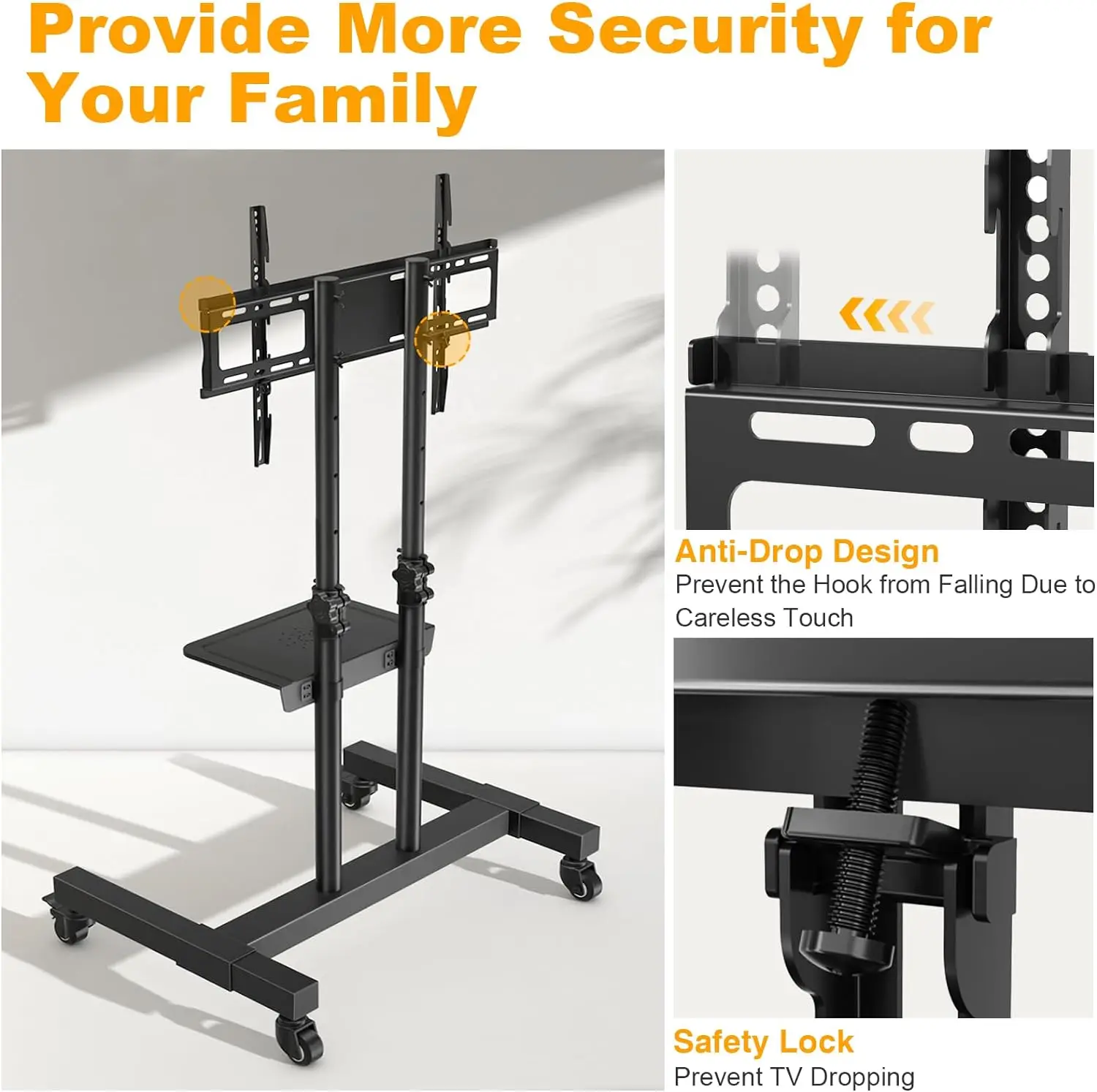 Wall-Mount-Swivel-and-Tilt-T-Bracket-with-Articulating-Arm-Made-Sold-in ...