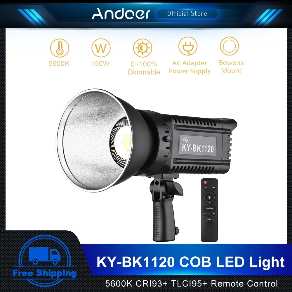 Led Video Light Bowens Mount | Andoer Led Light Video | Studio Led Bowens Mount - Andoer ...