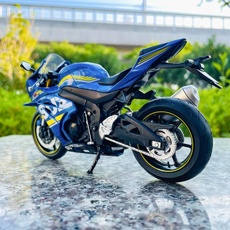 Motorcycle Suzuki Blue