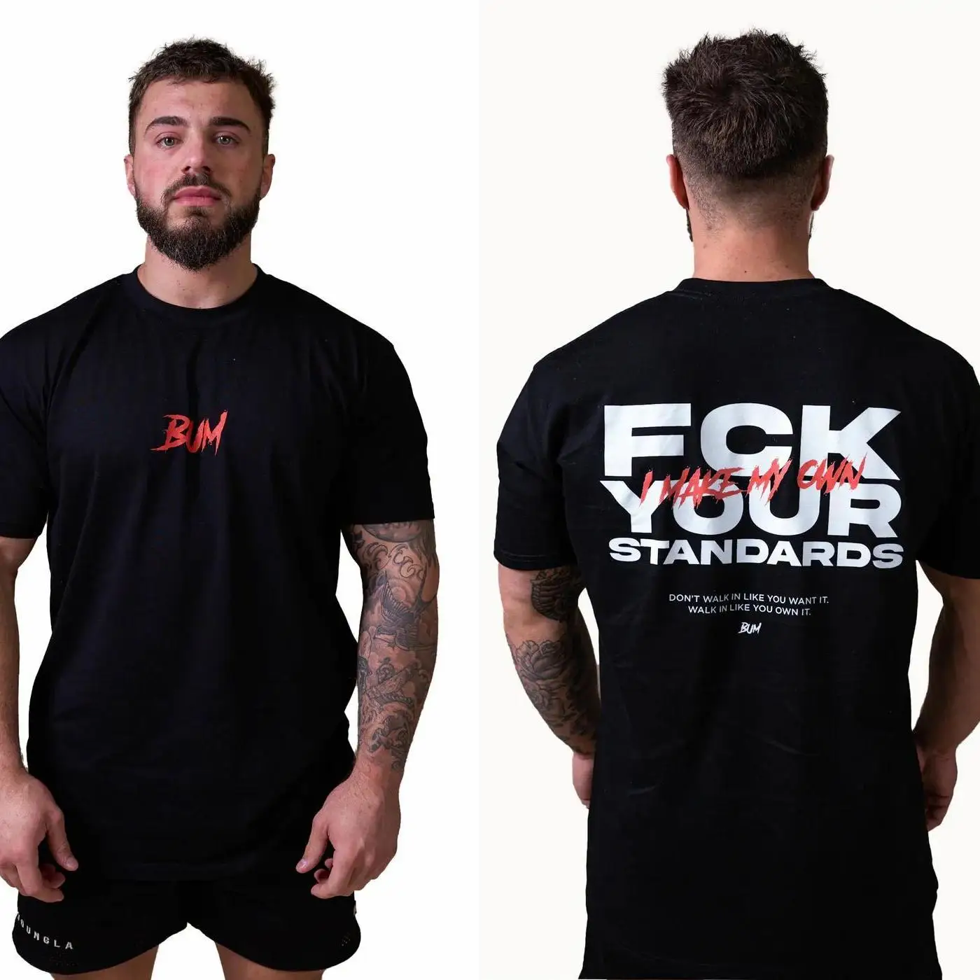 CBUM T-Shirt Gym Fitness Men's Women's Cotton Large Size Heavy Printed ...