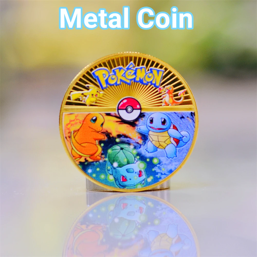 Pokemon-Coine-Metal-Pok-mon-Coin-Pikachu-Vmax-Anime-moneda ...
