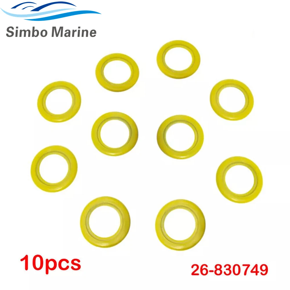 10-Pieces-Gearcase-Lube-Drain-Screw-Washer-26-830749-Gearcase-Drain ...