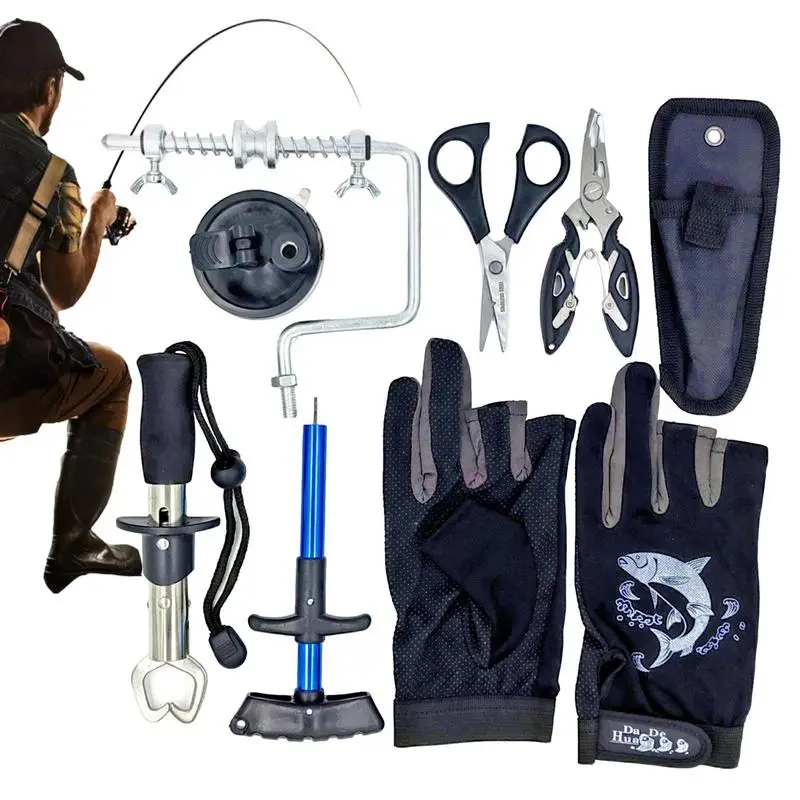 Fishing-Tool-Kit-Fishing-Pliers-Line-Cutters-6-Pcs-Multifunction-Fish ...