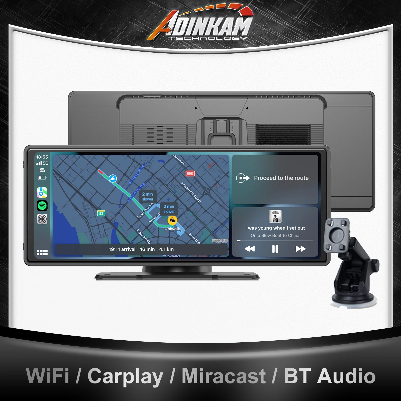 New-Trend-10-26-Inch-Carplay-Android-Auto-Smart-Screen-Built-In-5G-Hz ...