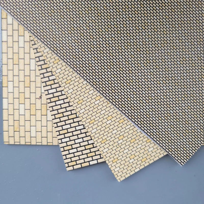 2-Stuks-Architectonisch-Model-Stoep-Baksteen-Model-Platen-Abs-Vierkante ...