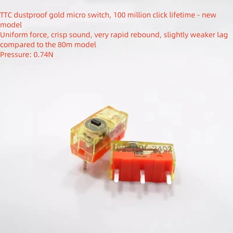 New-Arrival-2pcs-pack-Original-TTC-Dustproof-Gold-Series-Mouse-Micro ...