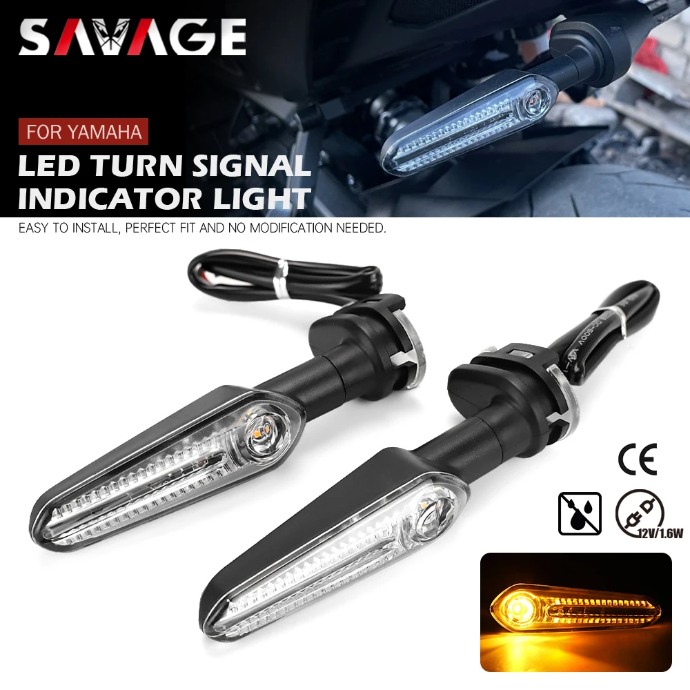 LED Rear Turn Signal For YAMAHA YZF R25 R3 R6 R7 R9 R1 R15 2020 2022 T ...