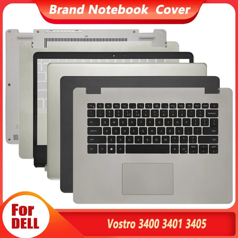 Funda superior para Dell Vostro 3400 3401 3405 Series, cubierta trasera LCD para portátil, bisel ...