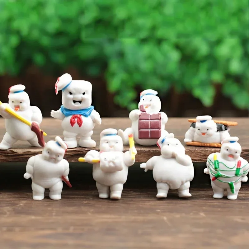 Figuras-de-acci-n-de-PVC-de-los-cazafantasmas-8-piezas-3-adornos-de ...