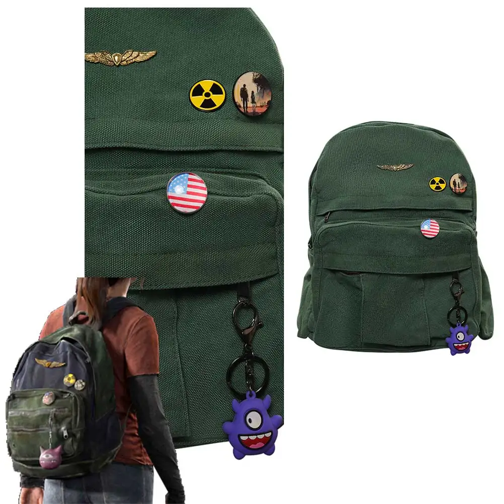 Ellie Cosplay Backpack Women Costume Accessories TV The Last Of Us ...