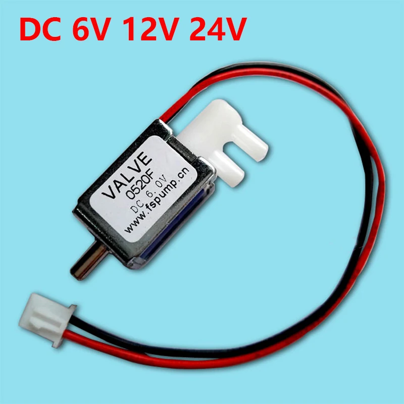 DC-6V-12V-24V-Two-position-There-way-Mini-Tiny-Electric-Solenoid-Valve ...