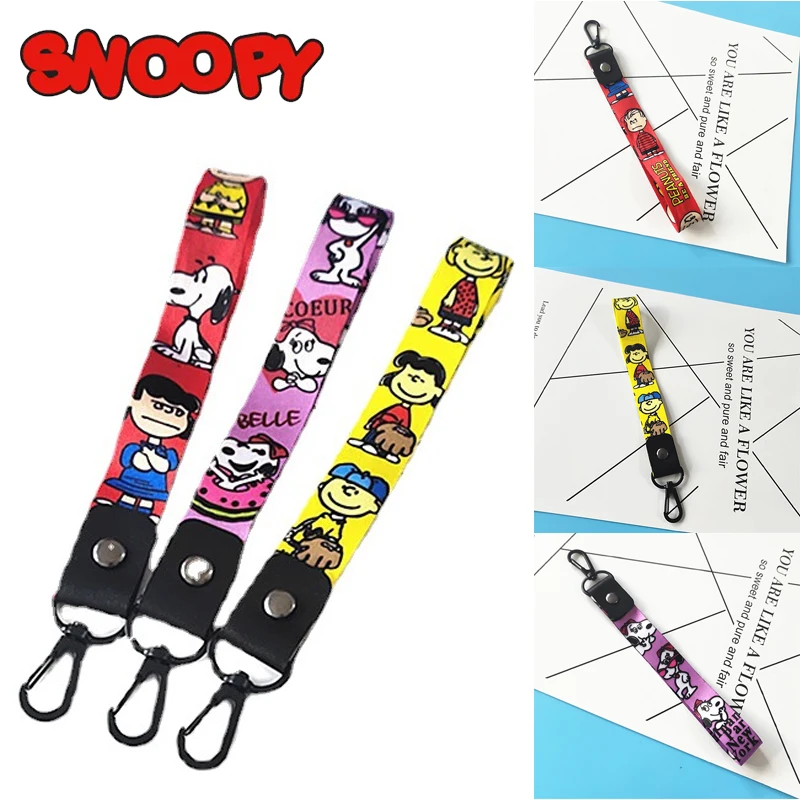 Snoopy Wrist Strap Pine Rope Mobile Phone Strap Wrist Straps Hand ...