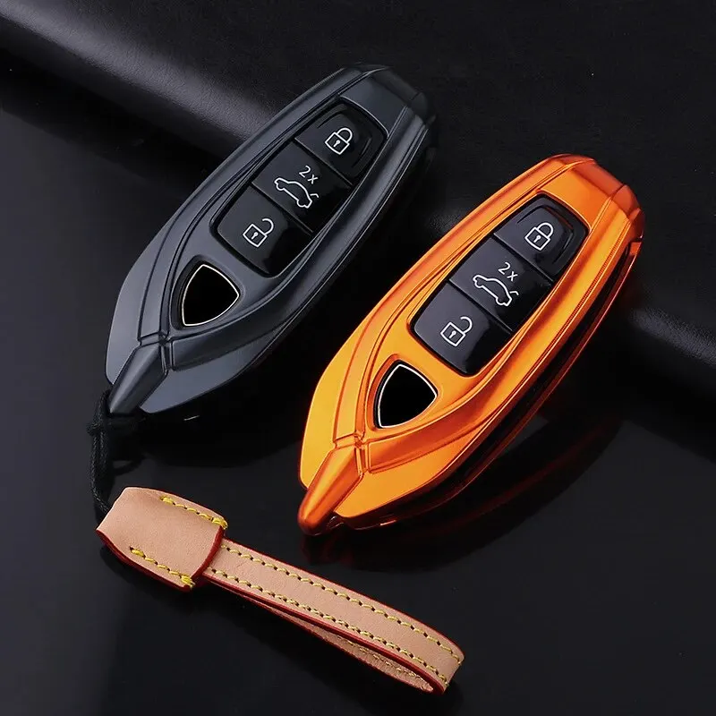 For Lamborghini Urus Key High-grade Bull Shell Bag Aluminum Alloy Car ...