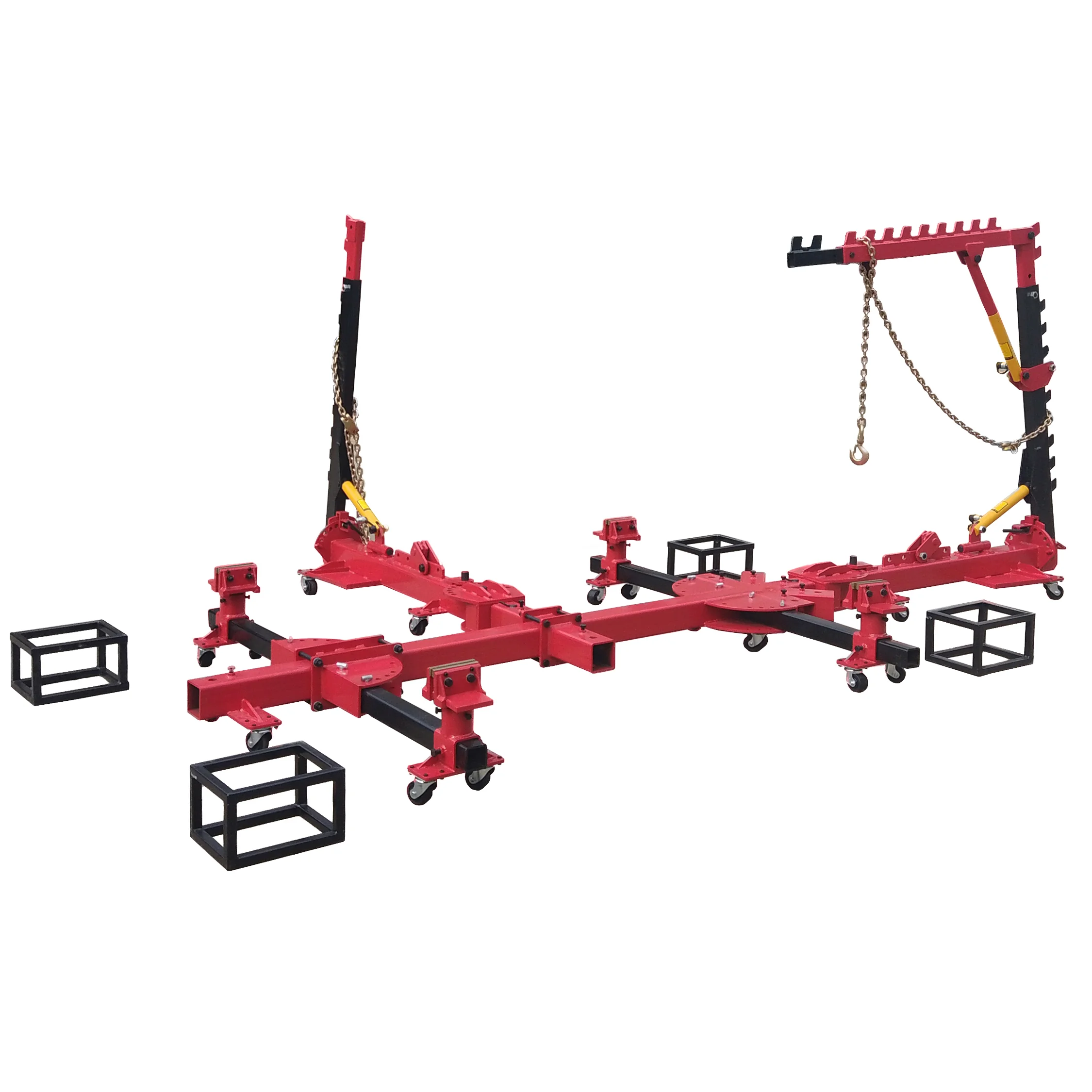3000kg-Automotive-Chassis-Frame-Bench-body-collision-accident-quick ...