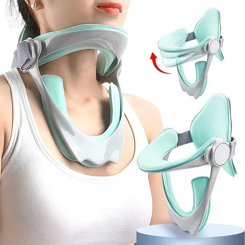 Adjustable-Cervical-Traction-Device-Posture-Corrector-Cervical-Collar ...