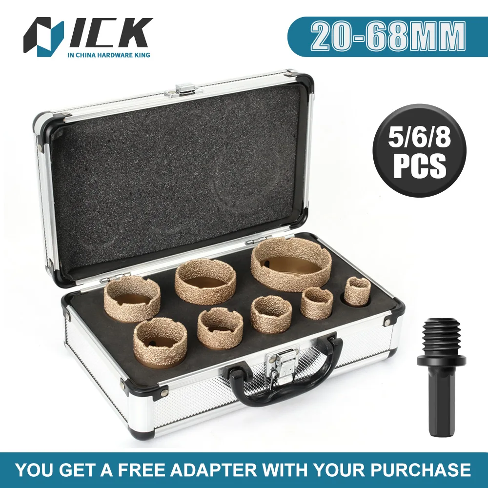 M14-Thread-Diamond-Dry-Vacuum-Brazed-Drilling-Core-Drill-Bits-Set ...