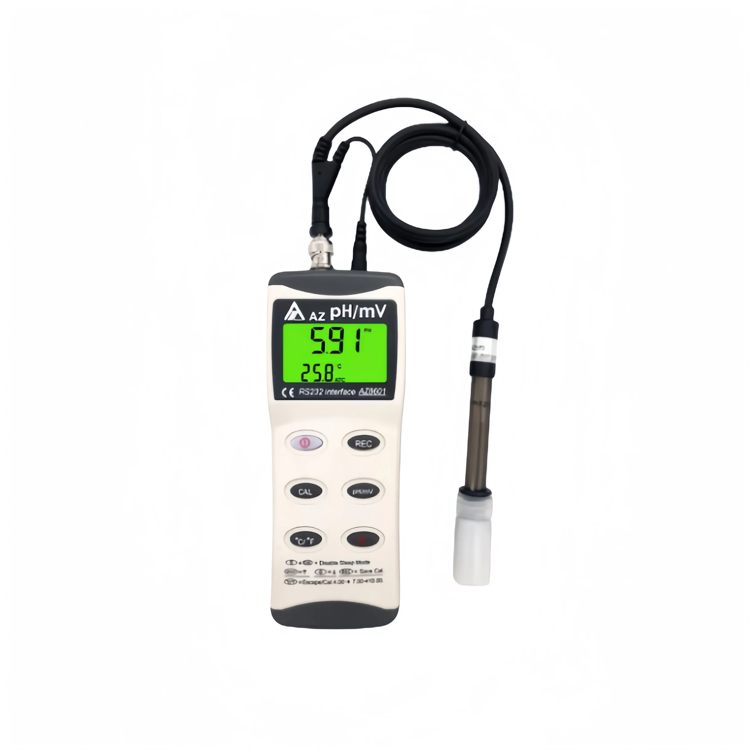 AZ8601-pH-meter-aquatic-fish-farming-PH-meter-tester-with-probe-stick ...
