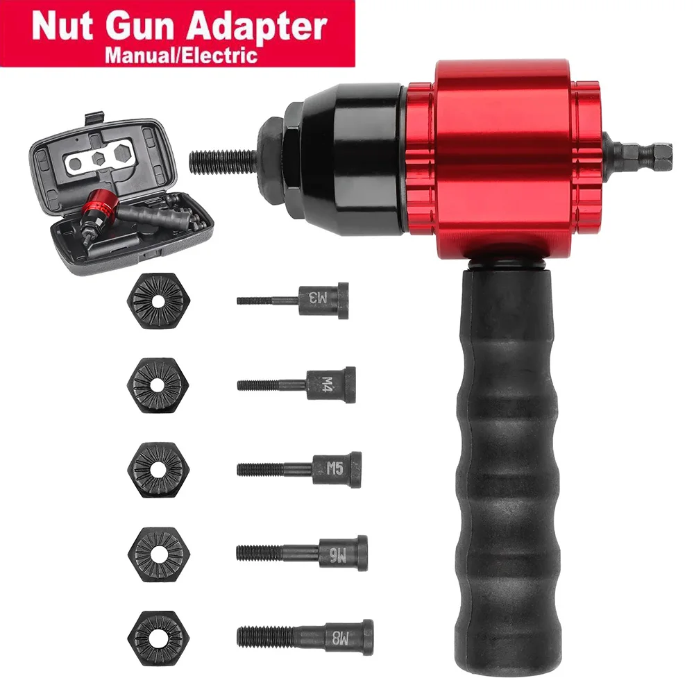 Electric-Rivet-Gun-Removable-Electric-M3-M8-Rivet-Nut-Tool-Adapter ...