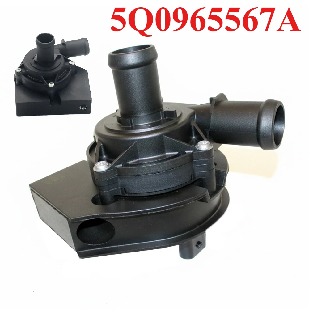 Pompe à eau électrique auxiliaire de refroidissement moteur 5Q0965567A ...