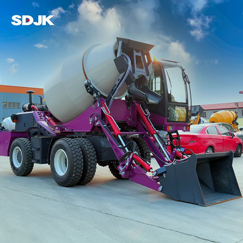 Industrial Machinery & Equipment: Self Loading Concrete Mixer Truck