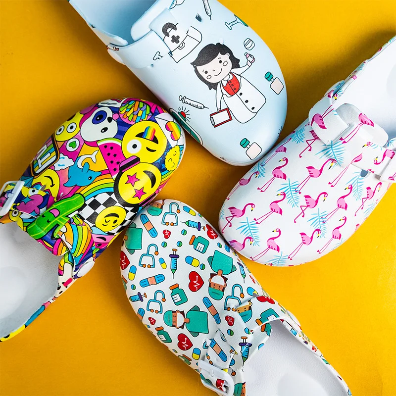 Color Hospital Surgical Medical Slipper Women Doctor EVA Non-Slip Nurse ...