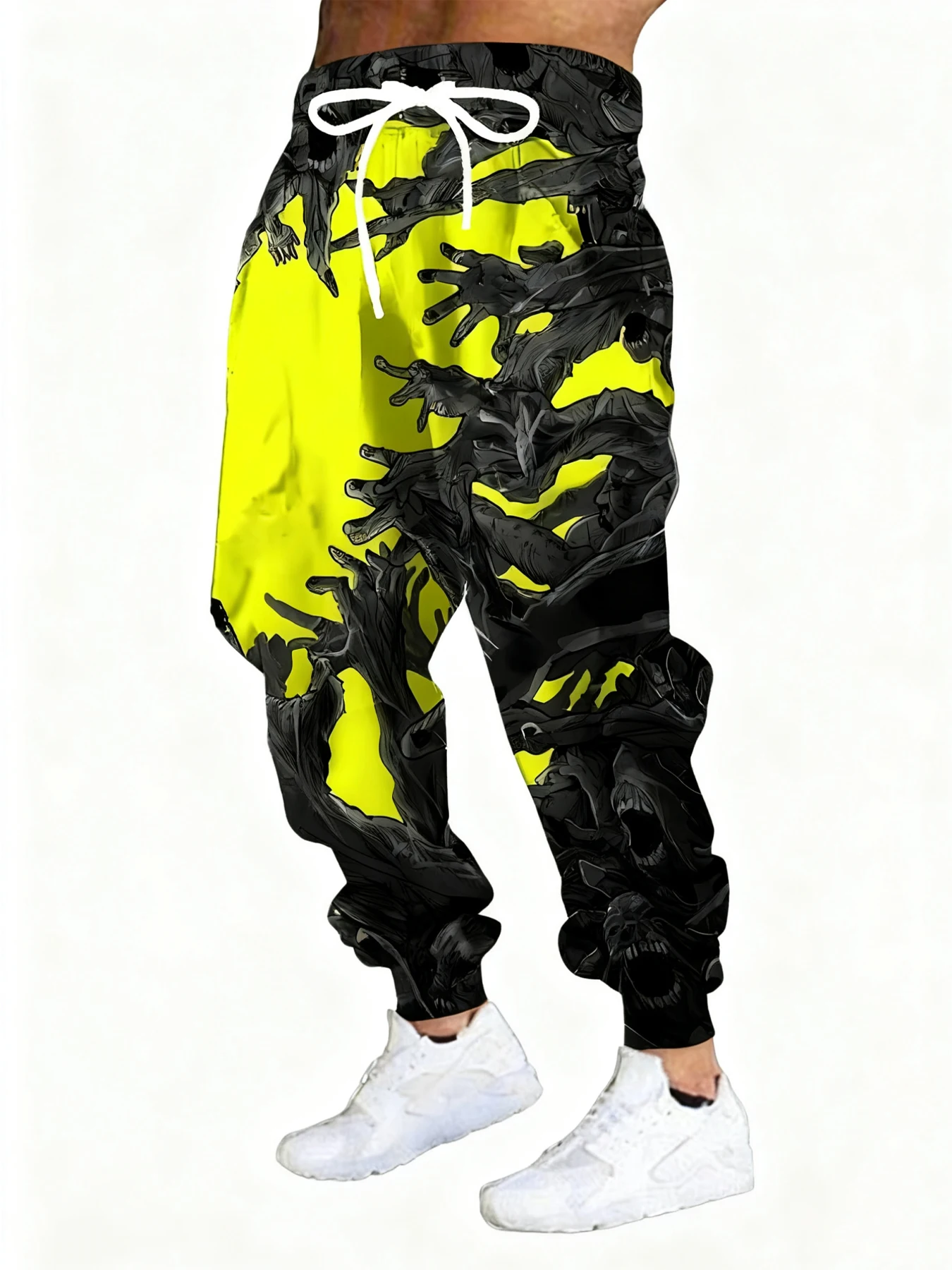New Men's 3D Zombie Print Casual Pants Outdoor Breathable Athletic ...