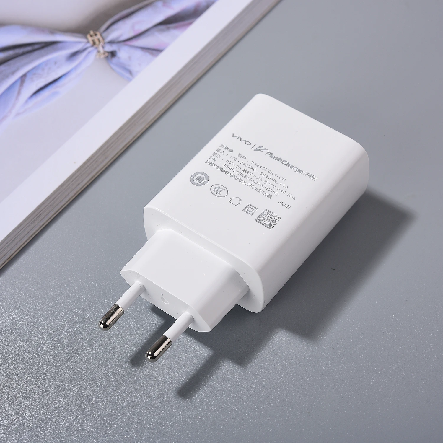 EU US Plug Original 18W VIVO Charger Fast Charging Power Adapter Type C ...