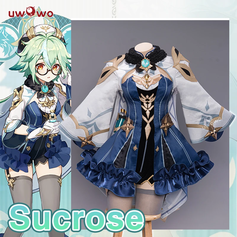 Pre-sale Uwowo Sucrose Costume Game Genshin Impact Sucrose Cosplay ...