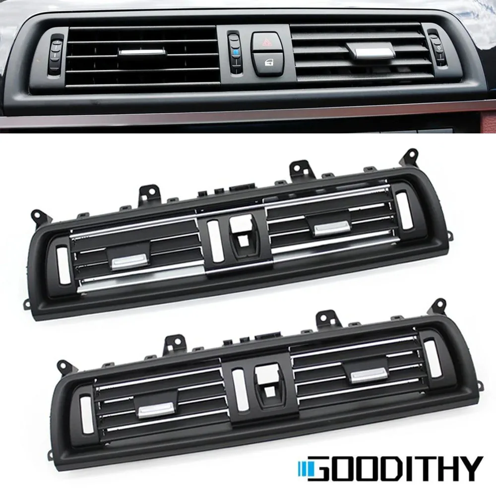 Dash-Front-Center-AC-Air-Vent-Grille-Cover-Replacement-For-BMW-5-Series ...