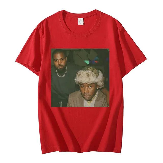 Rapper Kanye West Graphic Print T-shirt 90s Vintage Hip Hop T Shirt ...
