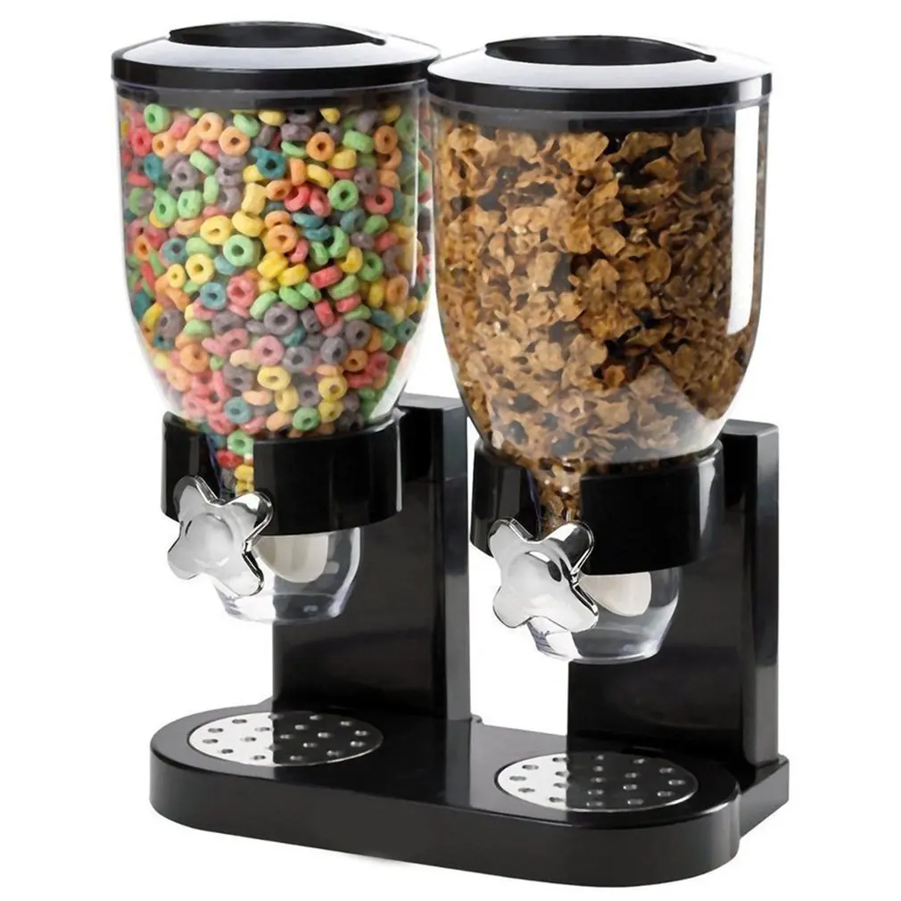 Kitchen-Indispensable-Dry-Food-Dispenser-Single-Weight-and-Double ...
