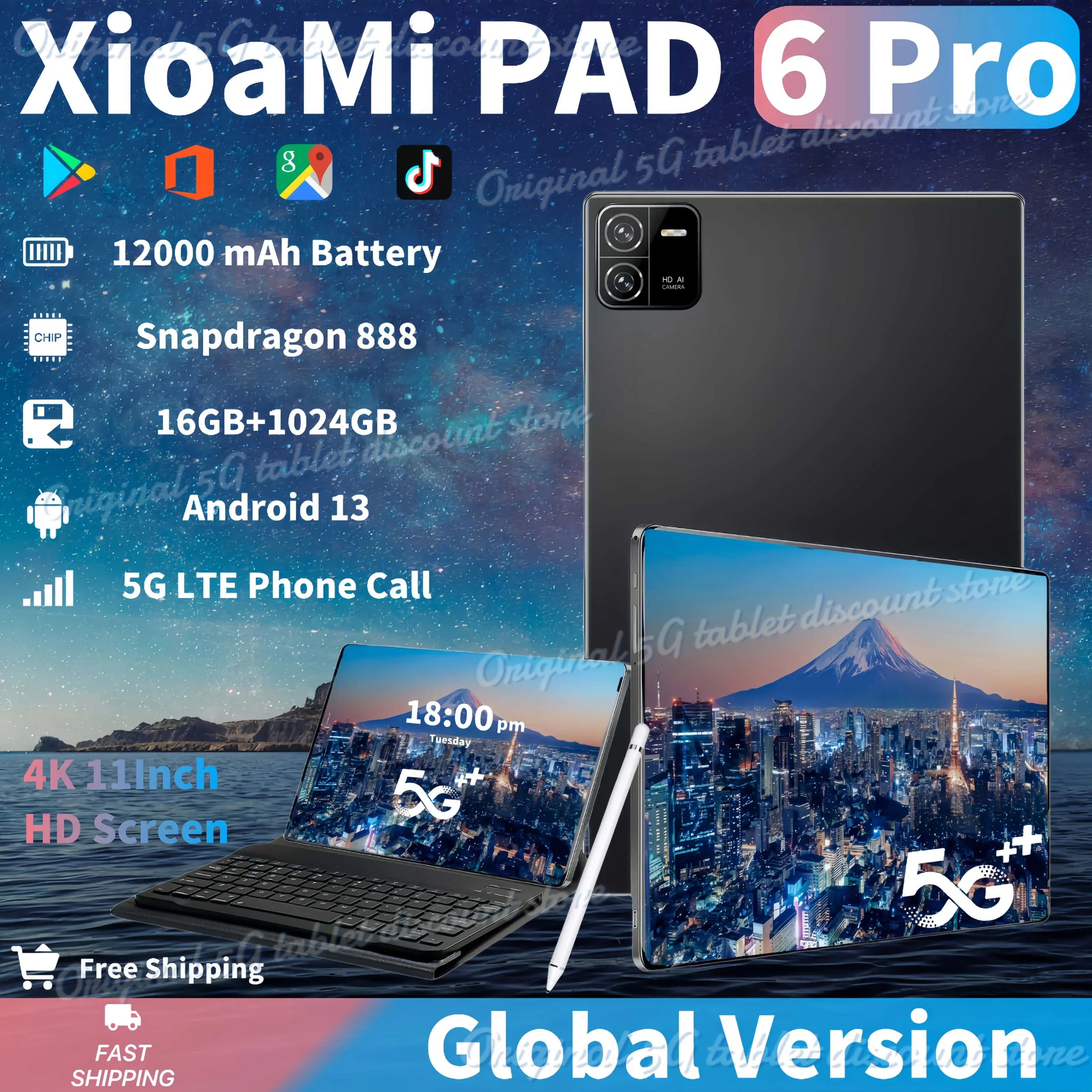 Tablet-Pad-6-Pro-Vers-o-Global-Android-13-16GB-de-RAM-1T-ROM-11 ...