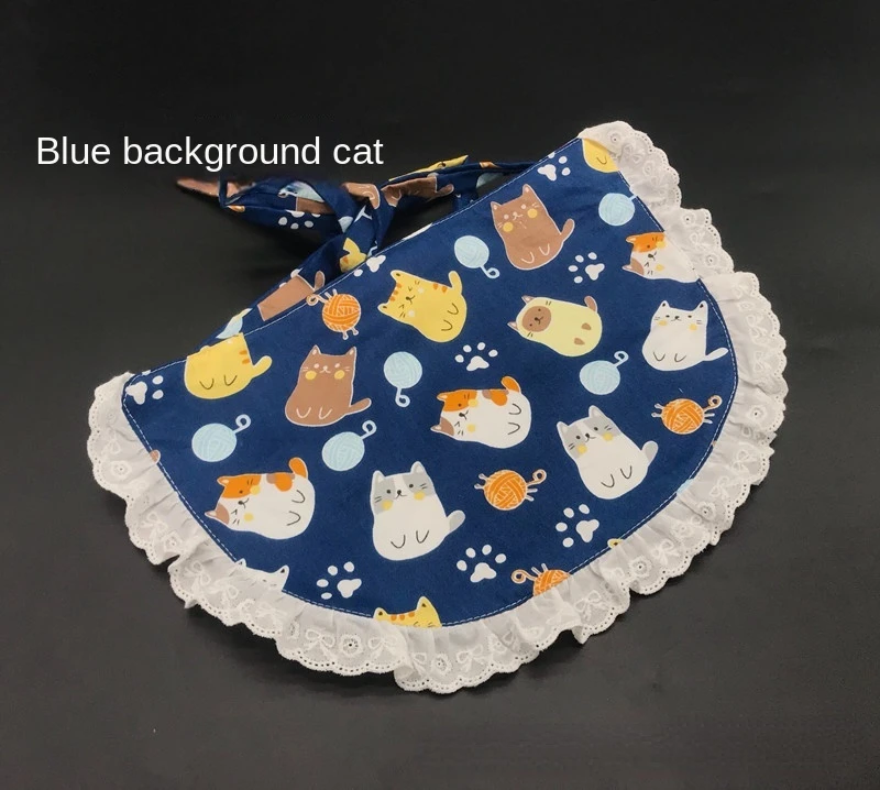 Lace Bib For Large Dog – Soft Cotton – DogMega.Com