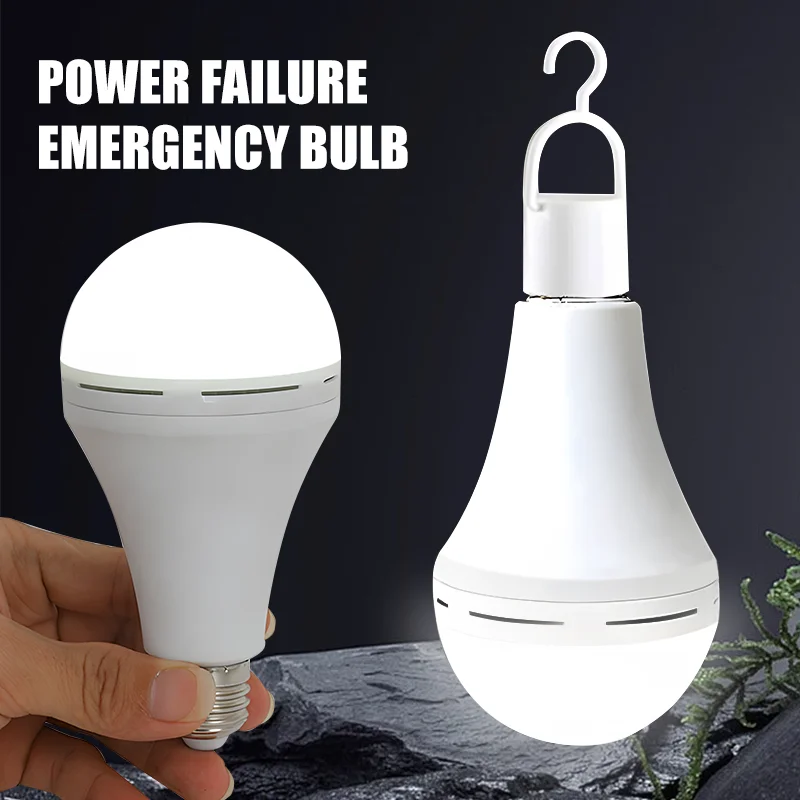 LED-Light-Bulbs-7w-9w-12w-15w-Emergency-Rechargeble-Bulb-Portable-Light ...