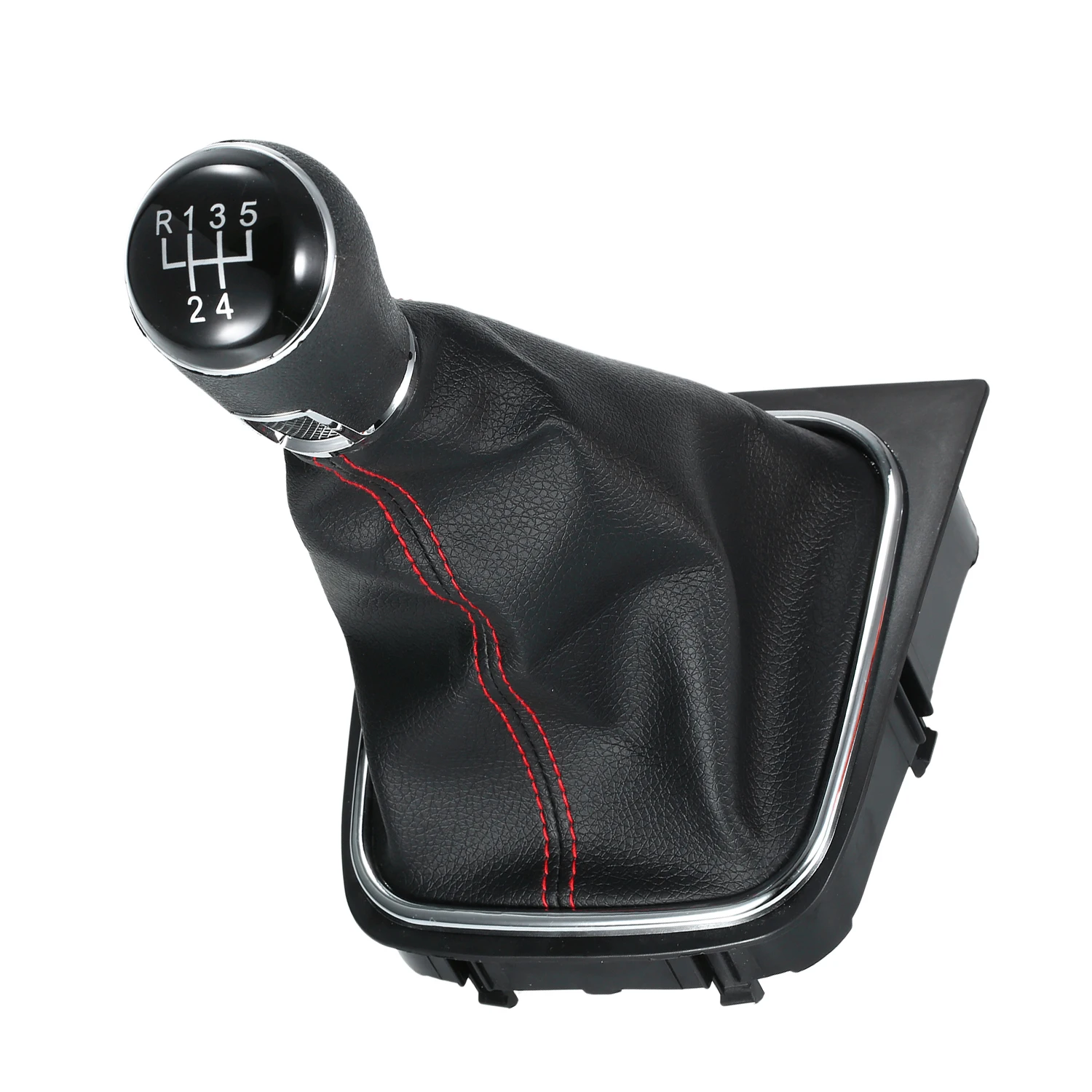 5-Speed-Gear-Knob-Shift-Stick-Gaiter-Cover-Replacement-for-VW-Golf-5-6 ...